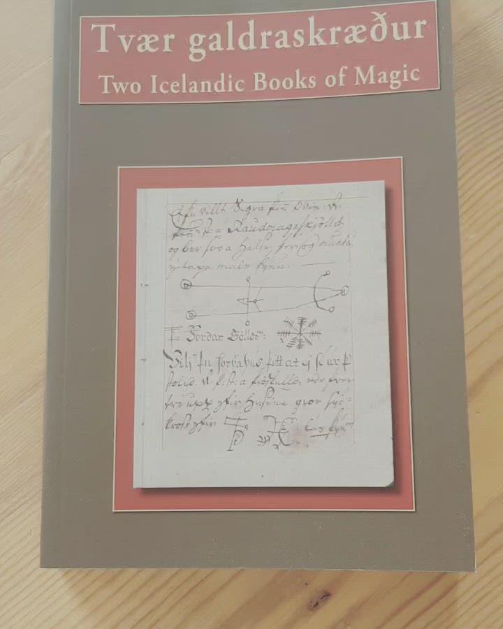 Two Icelandic Books of Magic – Strandagaldur - Museum of Icelandic Sorcery